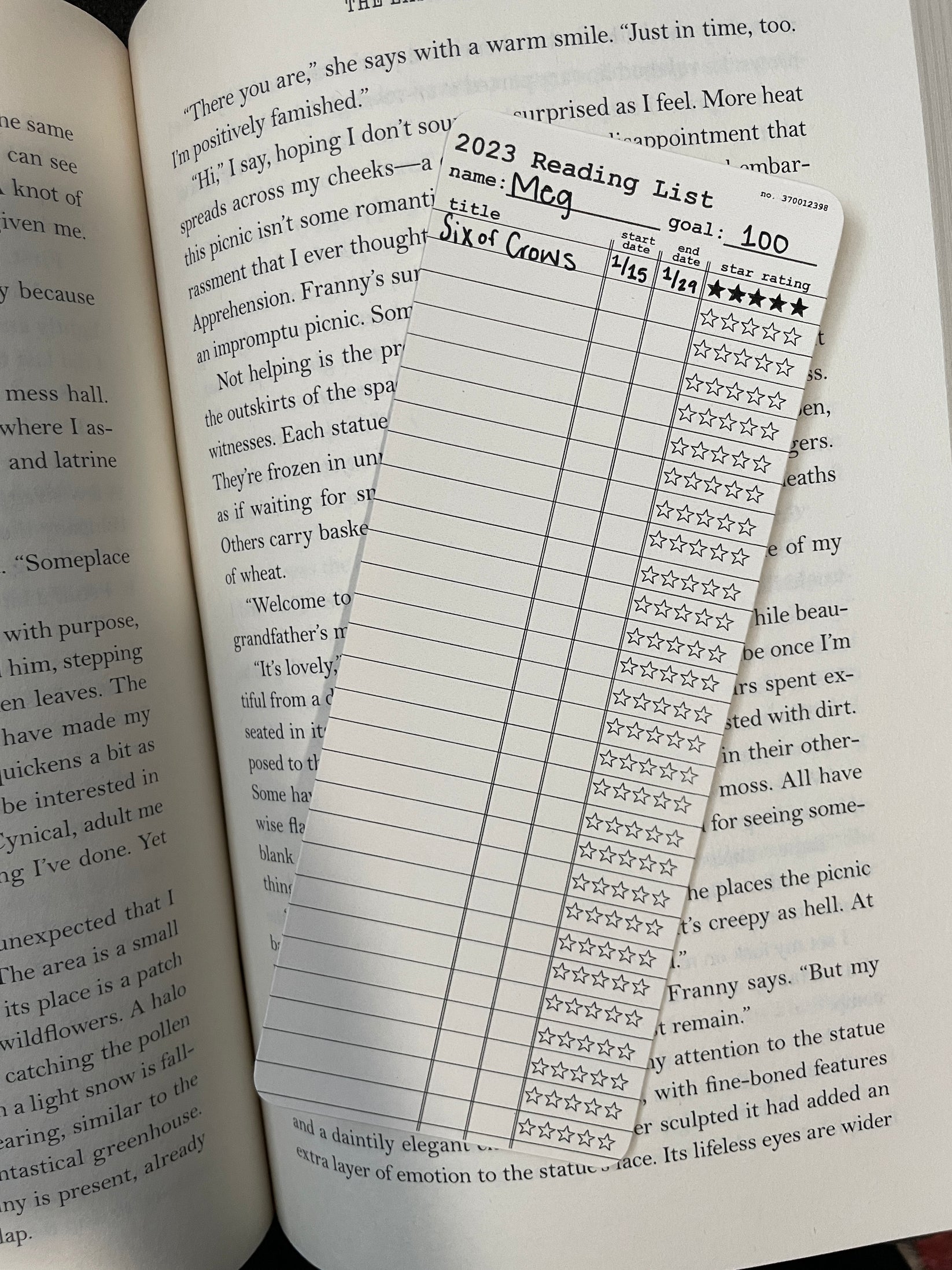 2024 Customizable Library Card Bookmarks – bloominglybookish